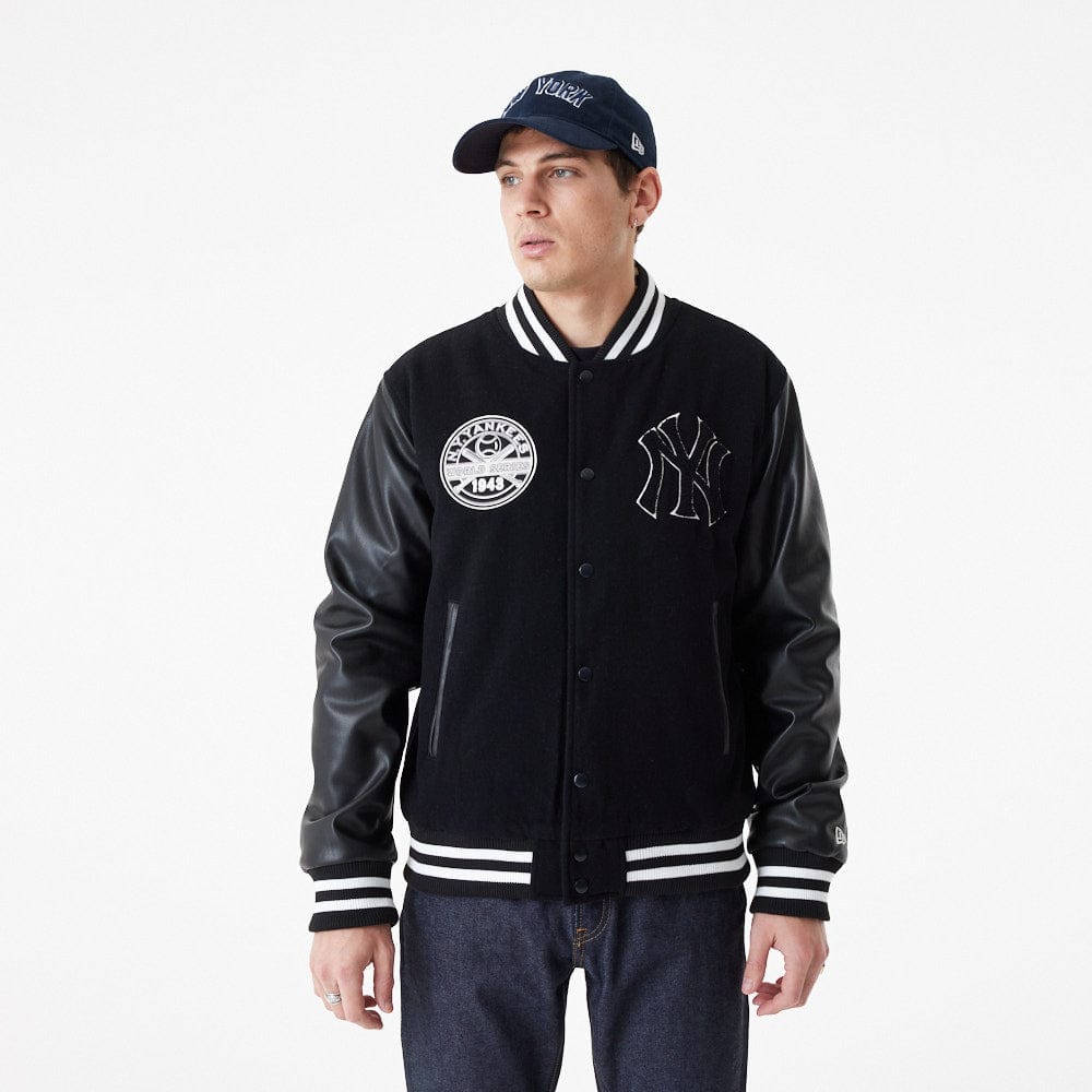 MLB Large Logo Varsity Jacket New York Yankees – LOKK